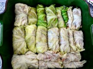 Halupki - Stuffed Cabbage Rolls : A Variation - grecobon