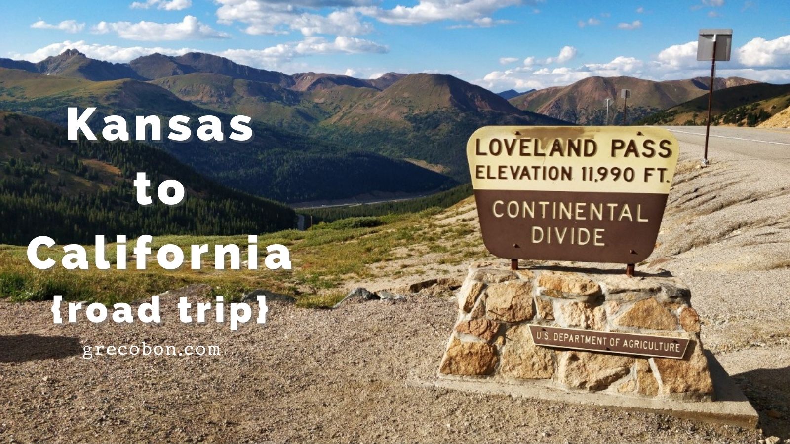 Kansas to California: Road Trip - Traveling with Dogs- grecobon